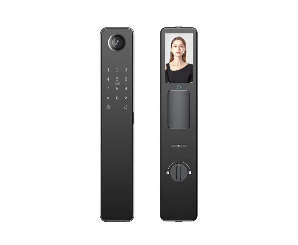 Waterproof face video intercom 6068 door lock